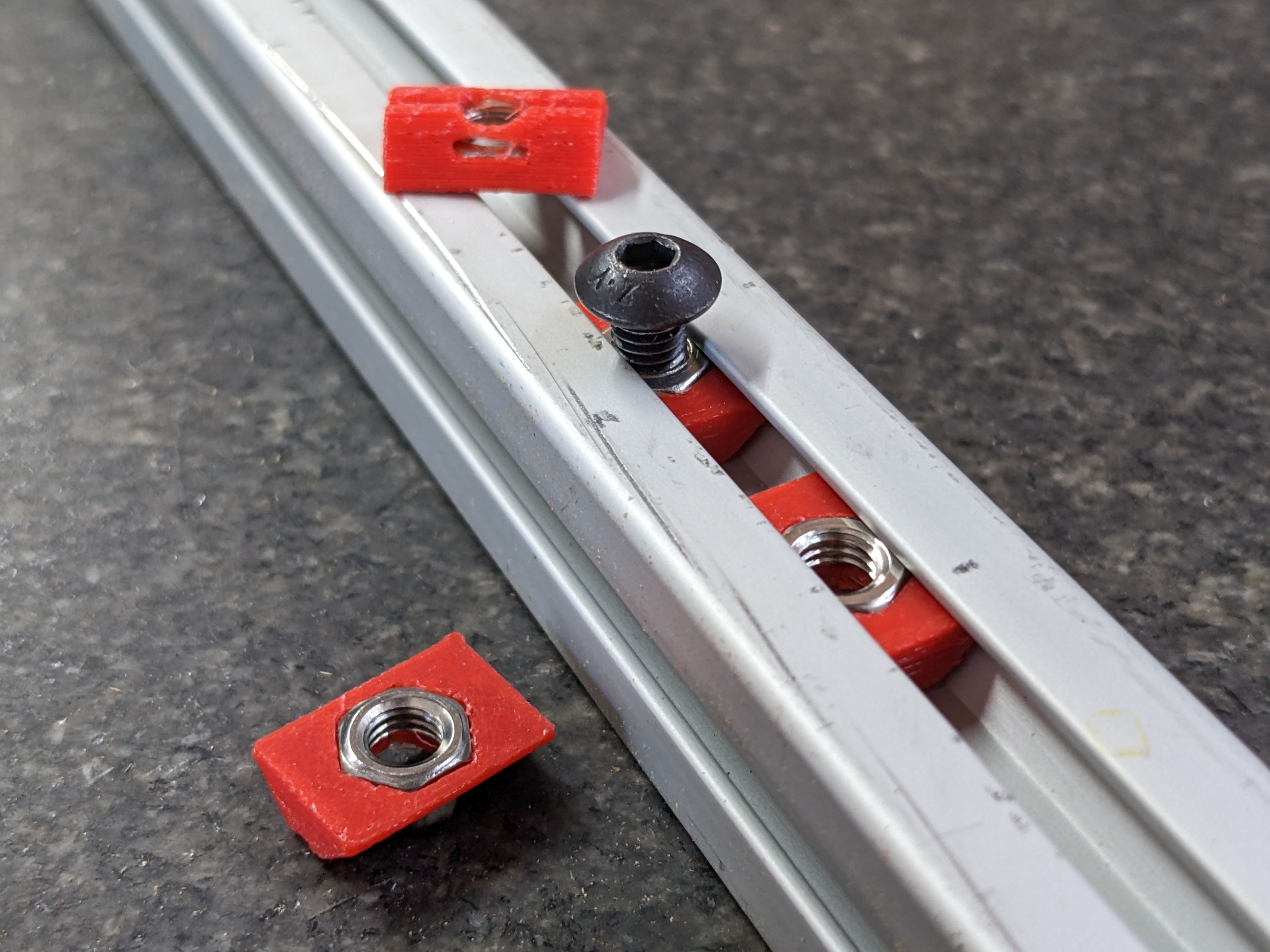 M5 Jam Nut to Tee Nut Adapter by userfour | Download free STL model ...