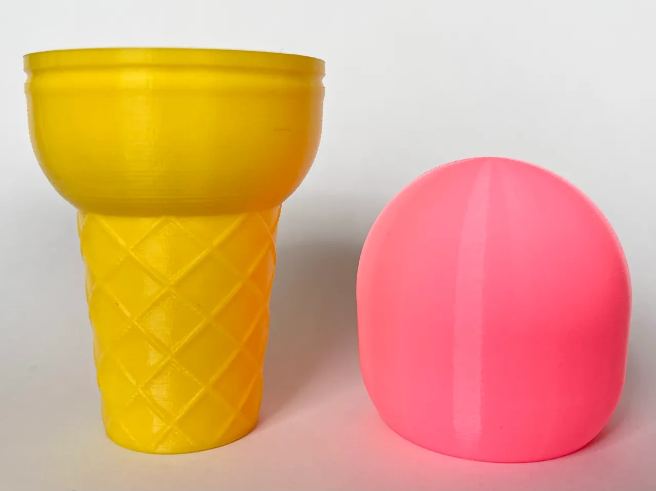 Ice Cream Cone by Plastic Flow | Download free STL model | Printables.com