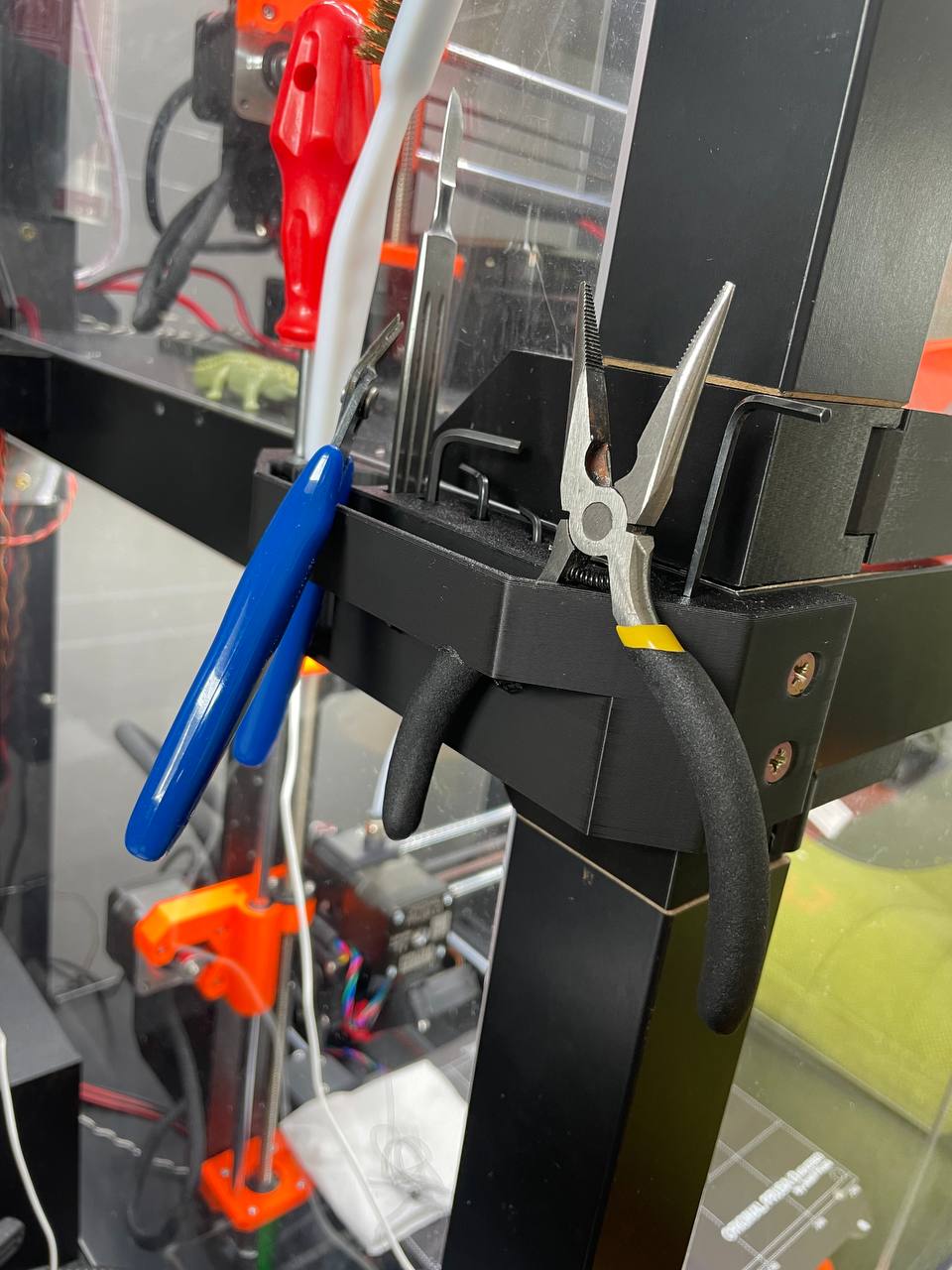 Tool Holder for IKEA LACK Enclosure by Plasmo.cz | Download free STL ...