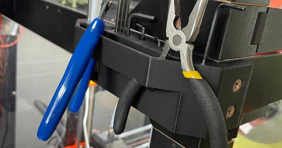 Tool Holder for IKEA LACK Enclosure by Plasmo.cz | Download free STL ...