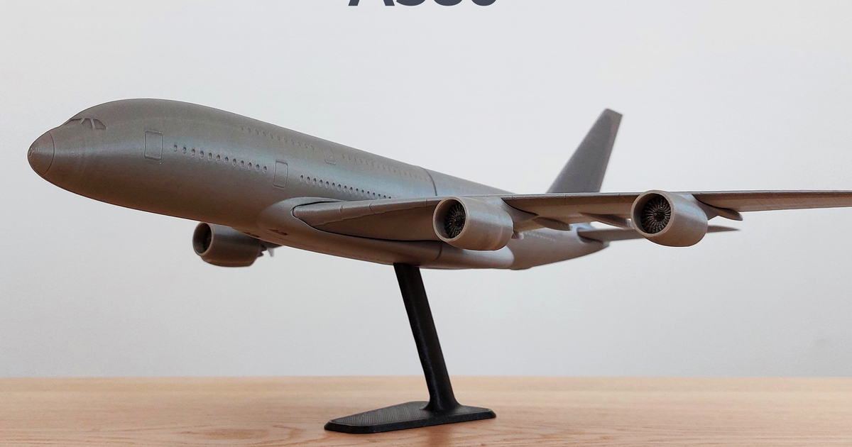 Airbus A380 - 1:200 by CLERX | Download free STL model | Printables.com