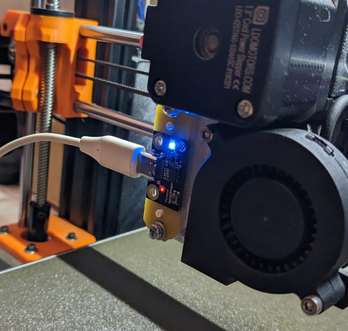FYSETC Portable Input Shaper mount for Bear Extruder and Bed. ADXL345 ...