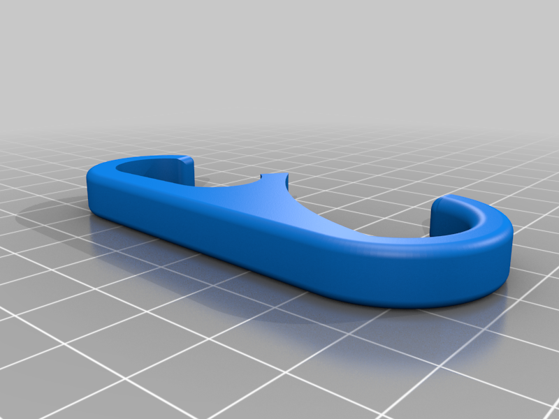Snap-on wardrobe hook by merlin699 | Download free STL model ...