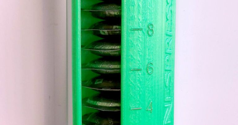 Nespresso Pro capsule dispenser by merlin699 | Download free STL model ...