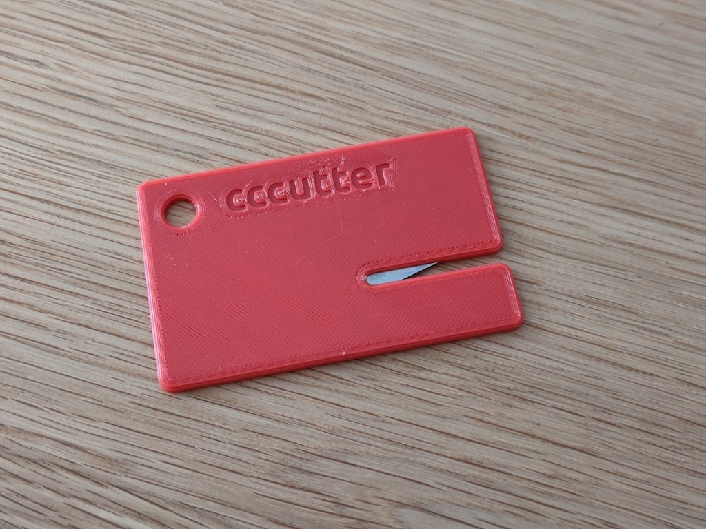 cccutter (CreditCardCutter) by merlin699 | Download free STL model ...