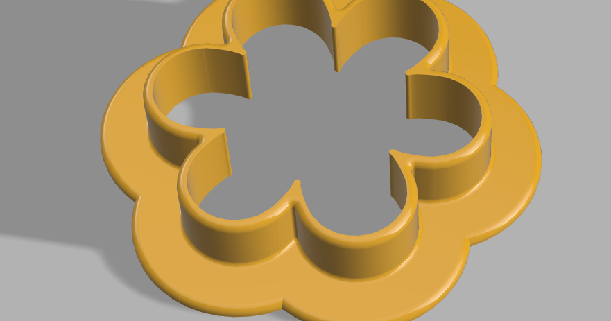 Cookie Cutter - 2" Flower by Tuna | Download free STL model ...