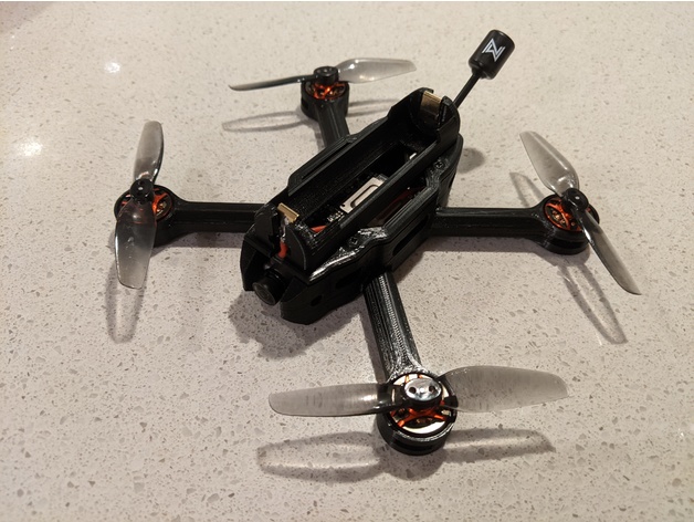 DRONI 140-26FC 1S 18650 FPV quad frame by iKOM | Download free STL ...