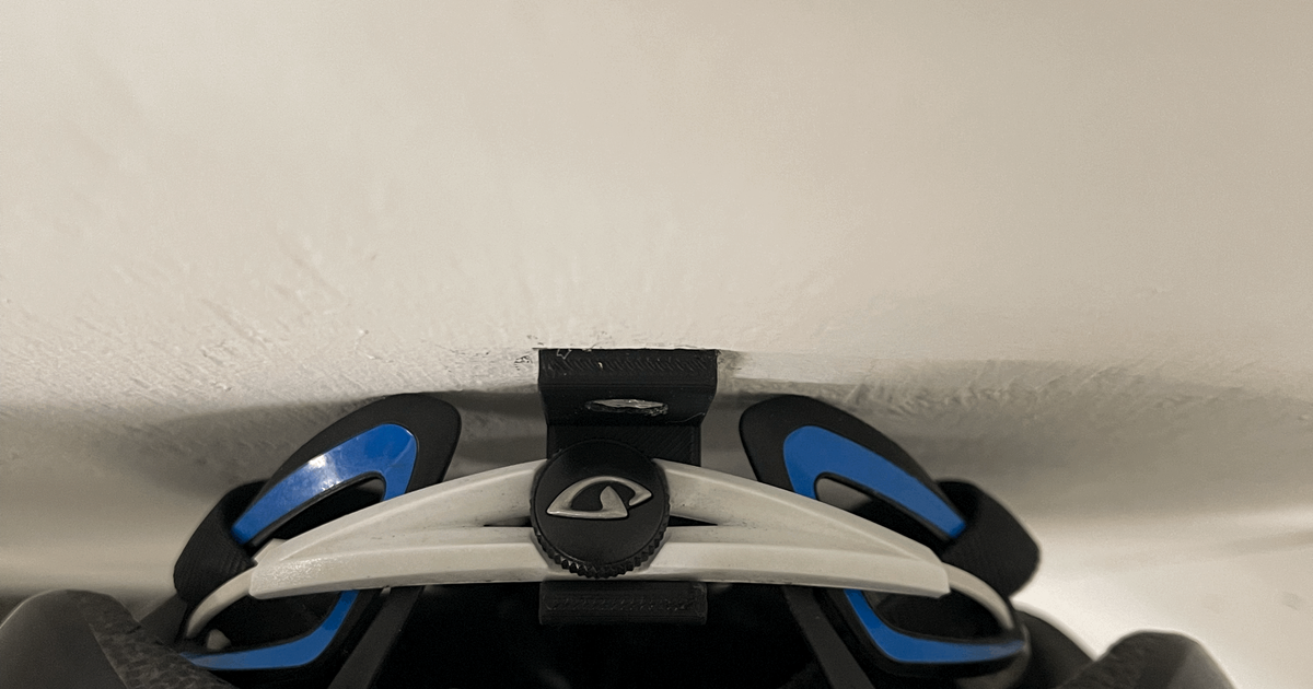 Helmet Hook by Panache_ | Download free STL model | Printables.com