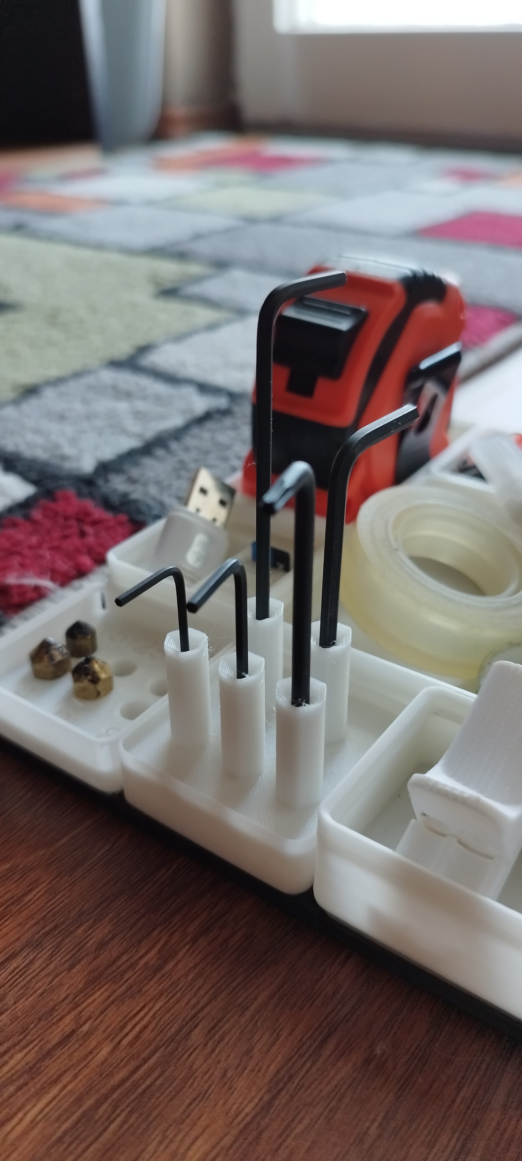 Gridfinity Prusa Mini Allen Key Holder by skew3D | Download free STL ...