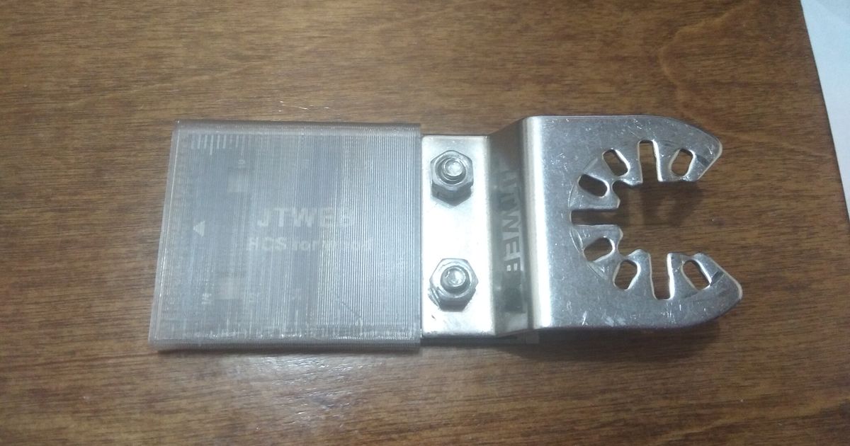 Oscillating tool blade cover by Andrew Rousseau | Download free STL ...