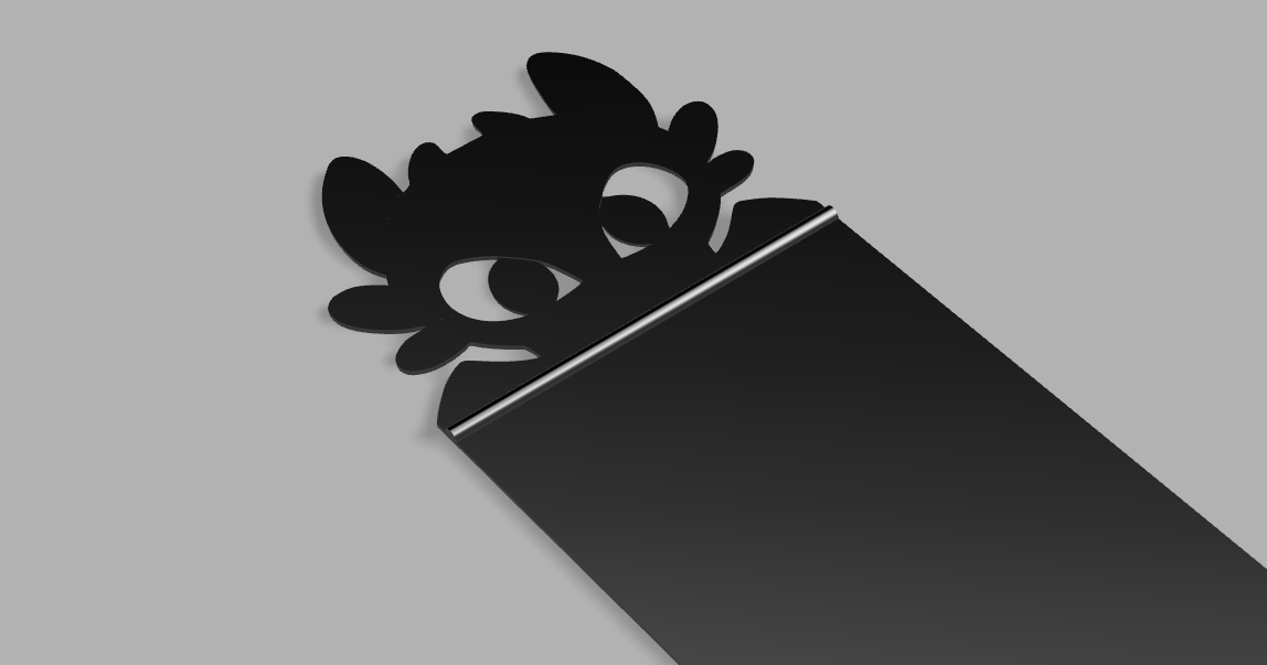 Bookmark - Toothless the Dragon por Tuna | Descargar modelo STL ...