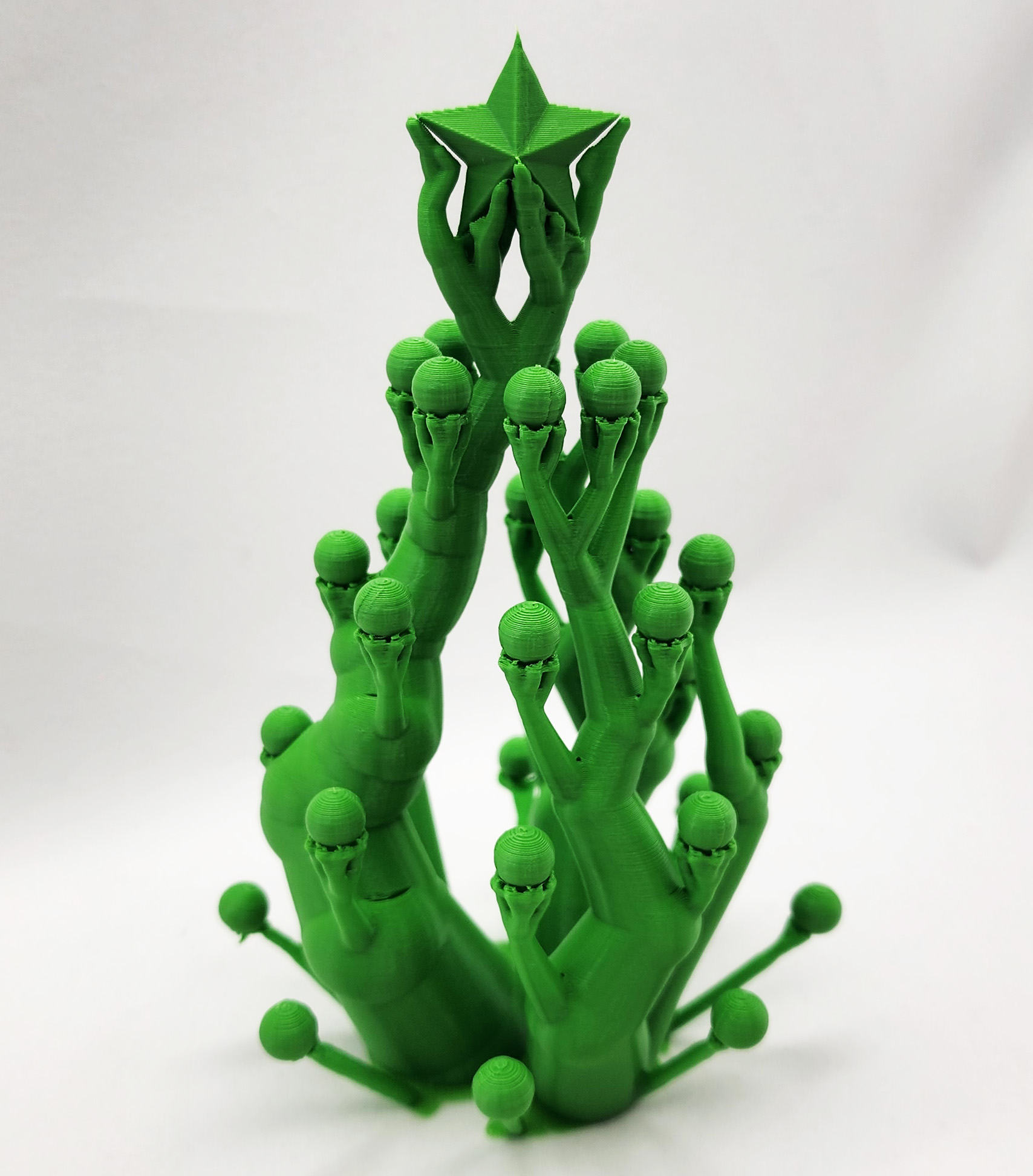 Organic Xmas Tree by Triple G Workshop | Download free STL model ...