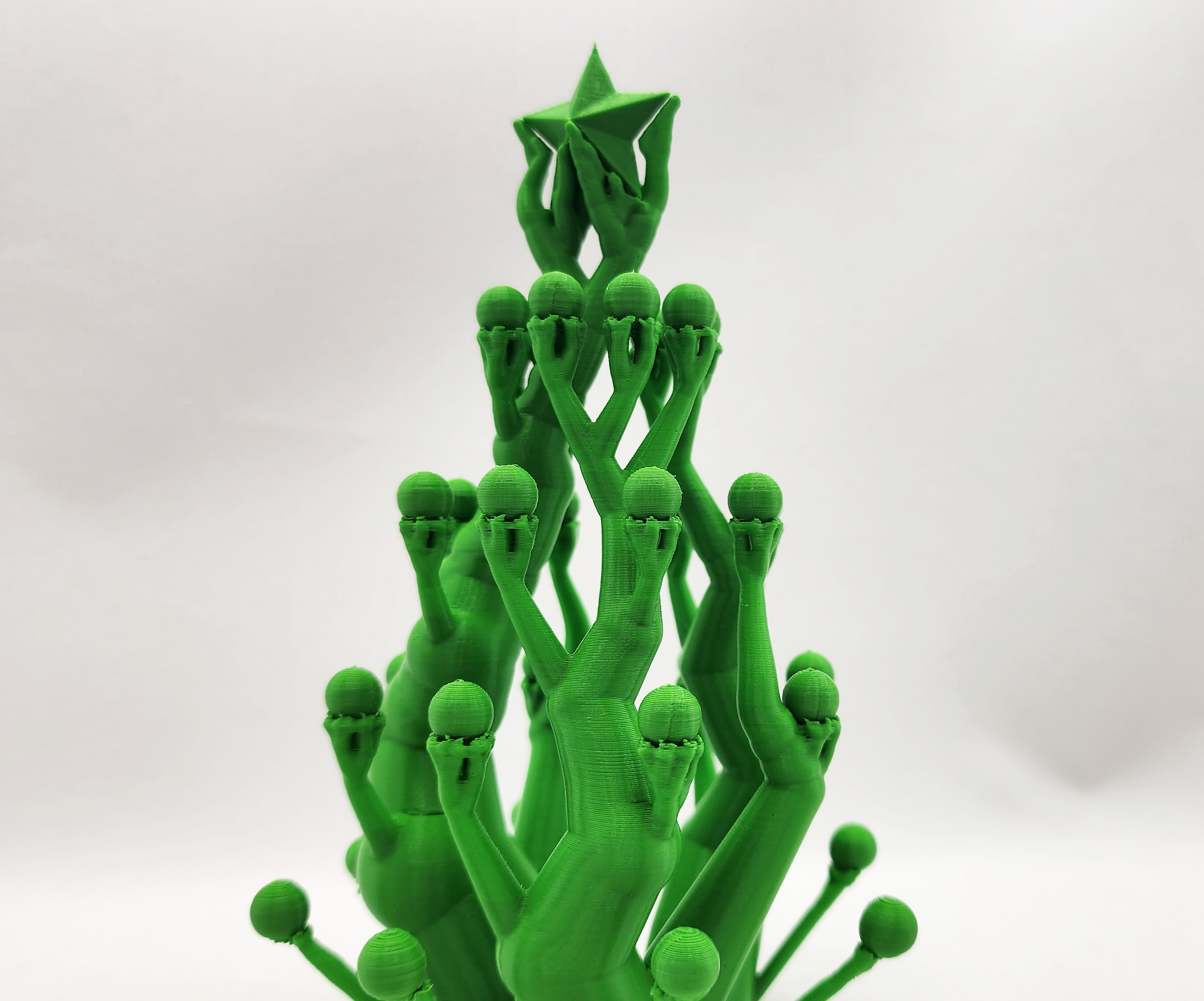 Organic Xmas Tree by Triple G Workshop | Download free STL model ...