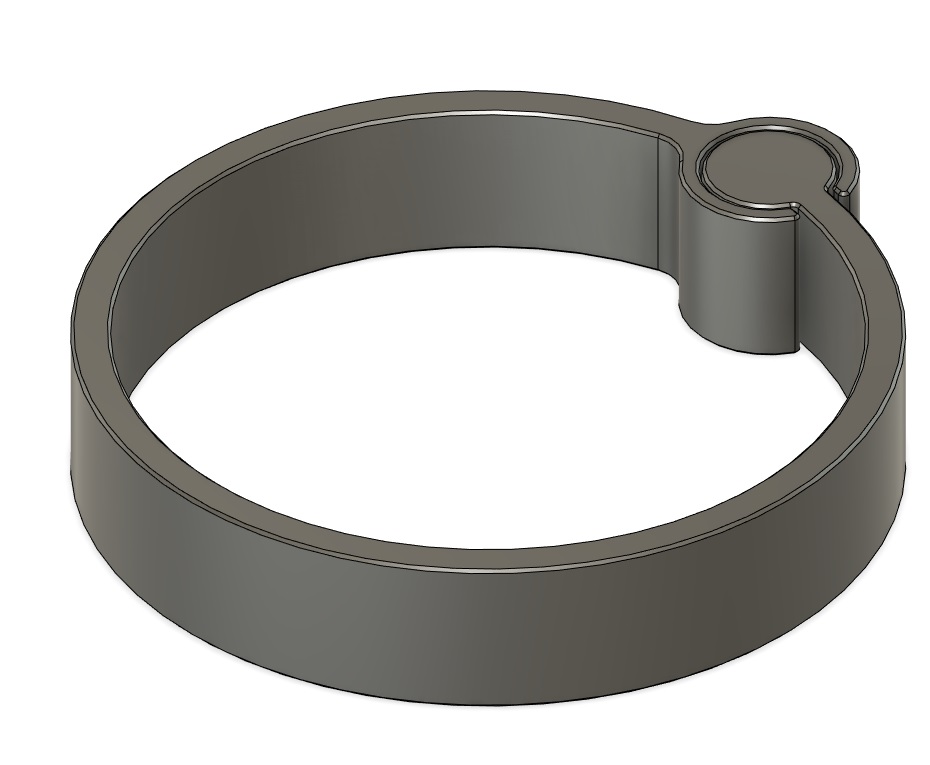 Parametric Cable Clip by Alex Teela | Download free STL model ...