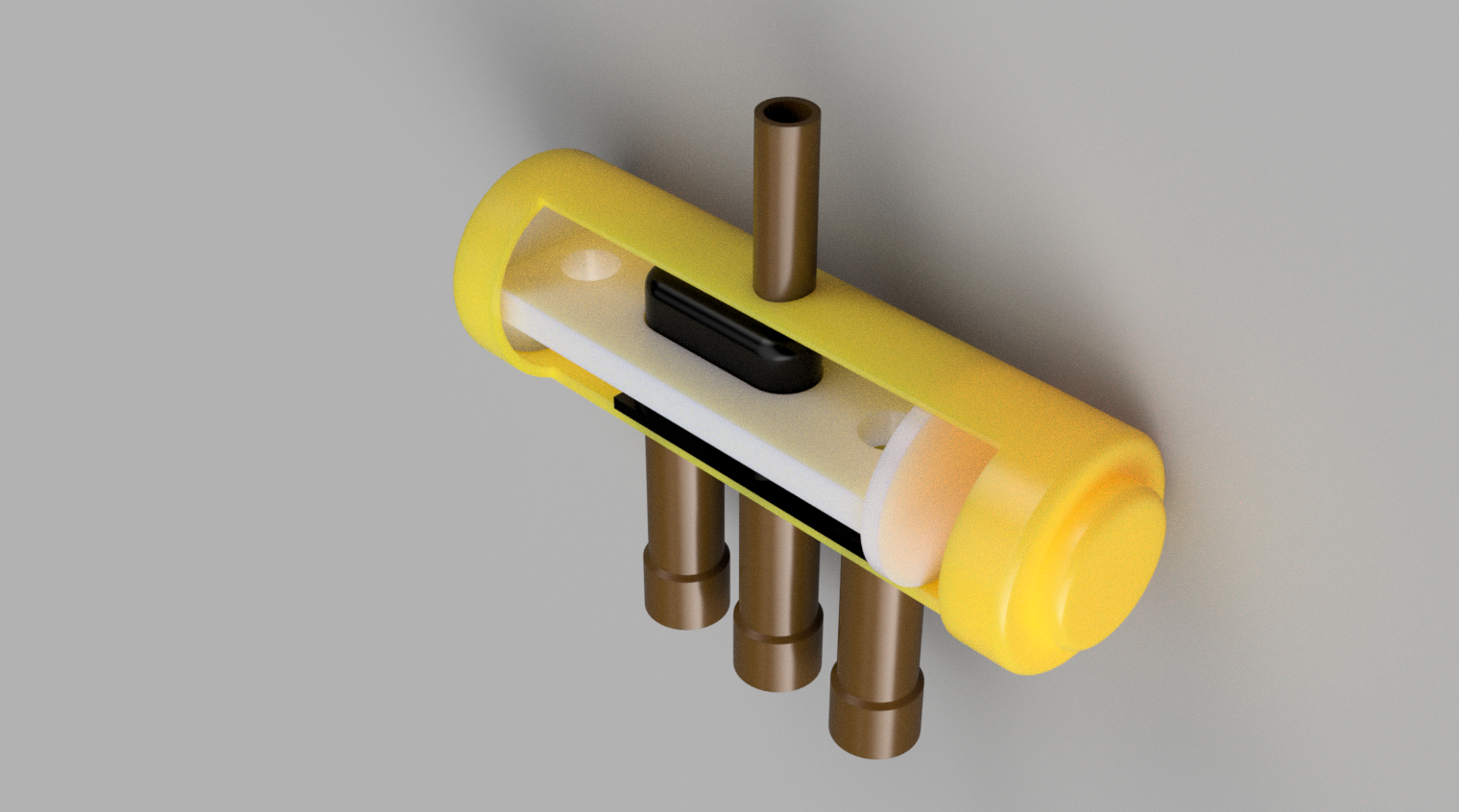 HVAC reversing valve cut away model by The_Claw | Download free STL ...
