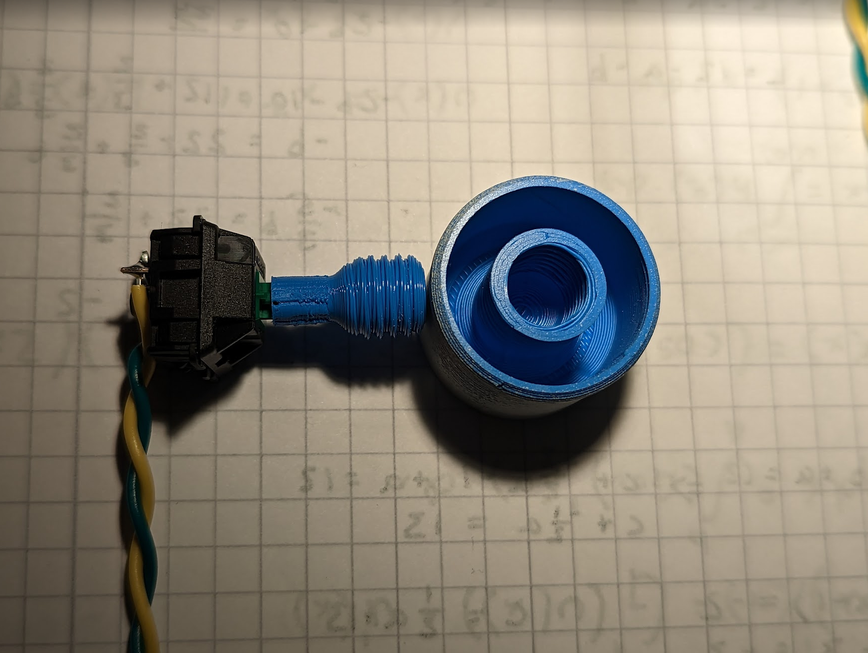 Height-adjustable Big Button for mechanical keyboard switches by ...