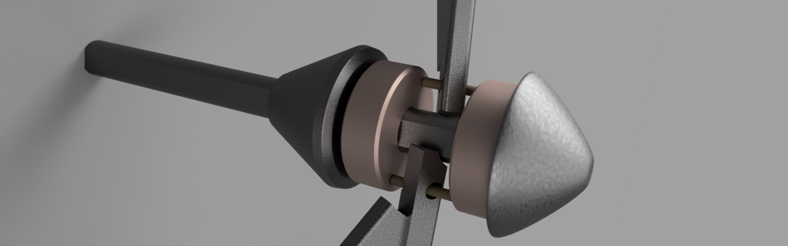 Garden Windmill - Hub v2 with Bearing by Chrise_2000 | Download free ...