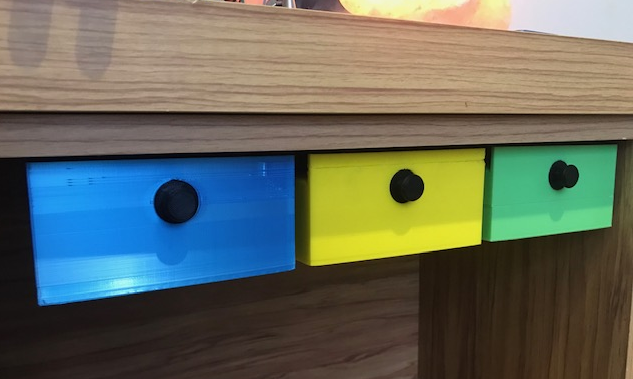 Under desk drawer by chimera | Download free STL model | Printables.com