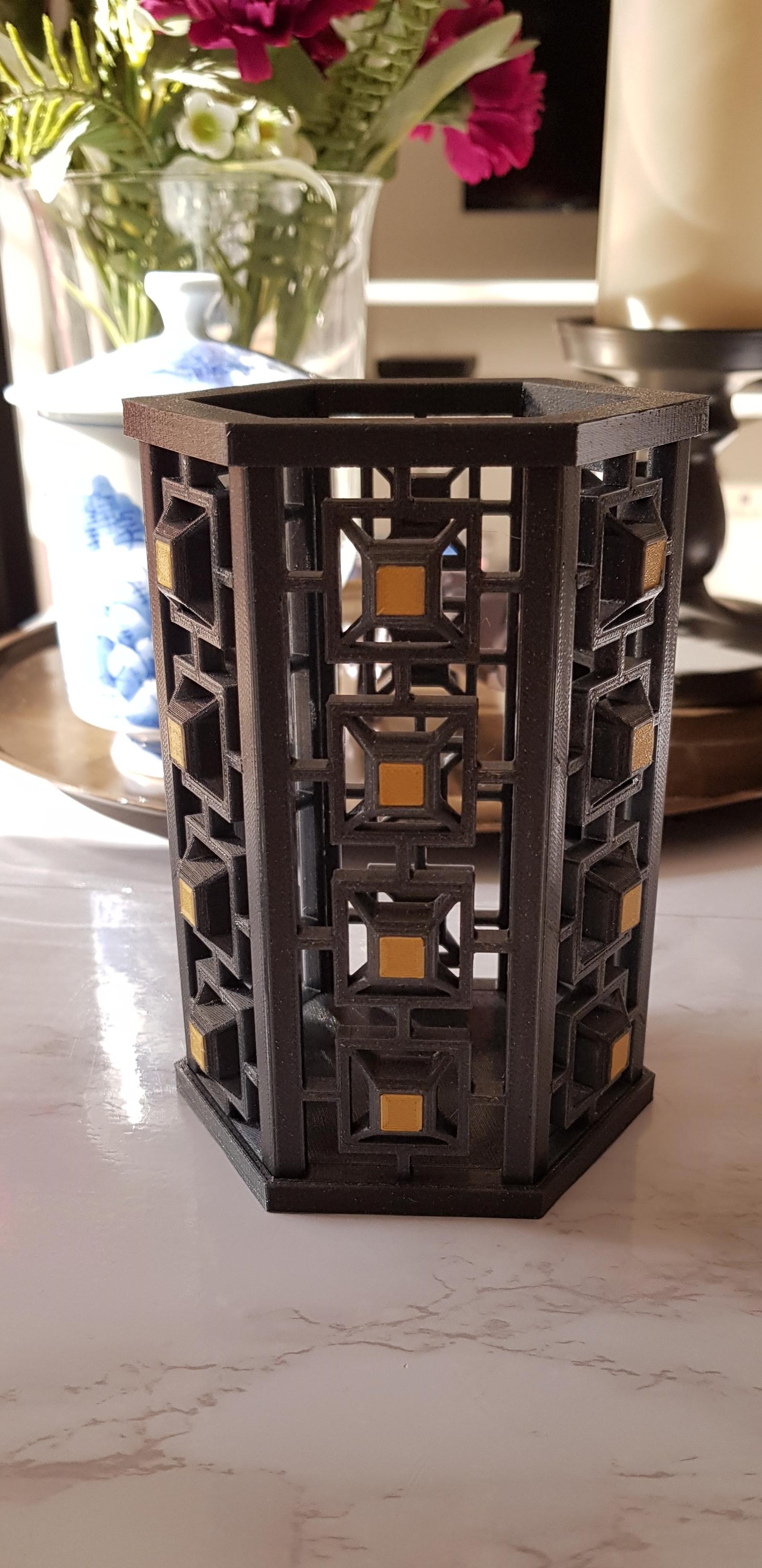 Octagon Desk Tidy by deadsimple | Download free STL model | Printables.com