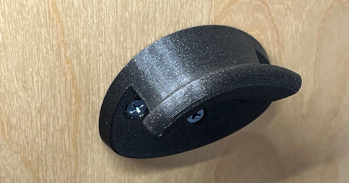 Backpack wall hook by tobias | Download free STL model | Printables.com