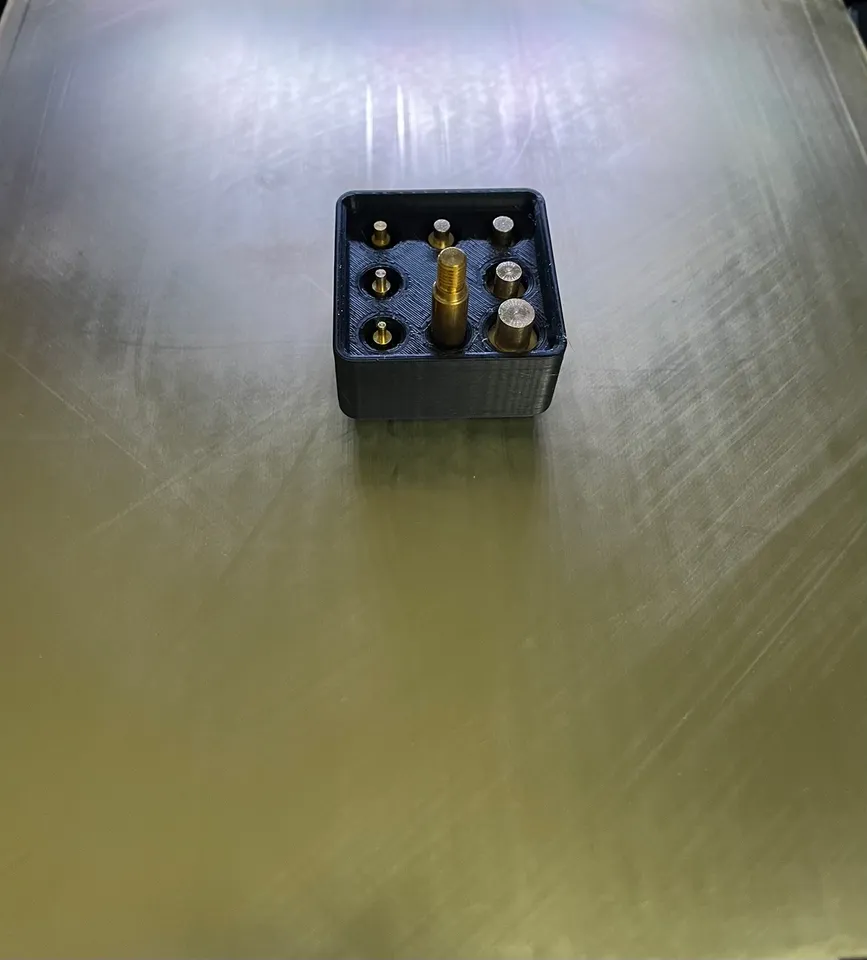 Gridfinity Block for Ruthex Heat-Set Insert Tips by RIP_Plo-Koon ...