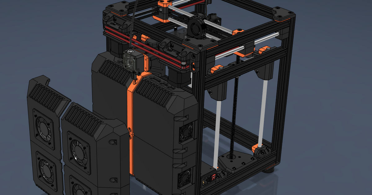 Prusa mini - CoreXY (Beta) by Squirrelbrain | Download free STL model ...
