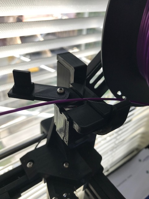 Ender 5 Top Mount Spool Holder by chimera | Download free STL model ...