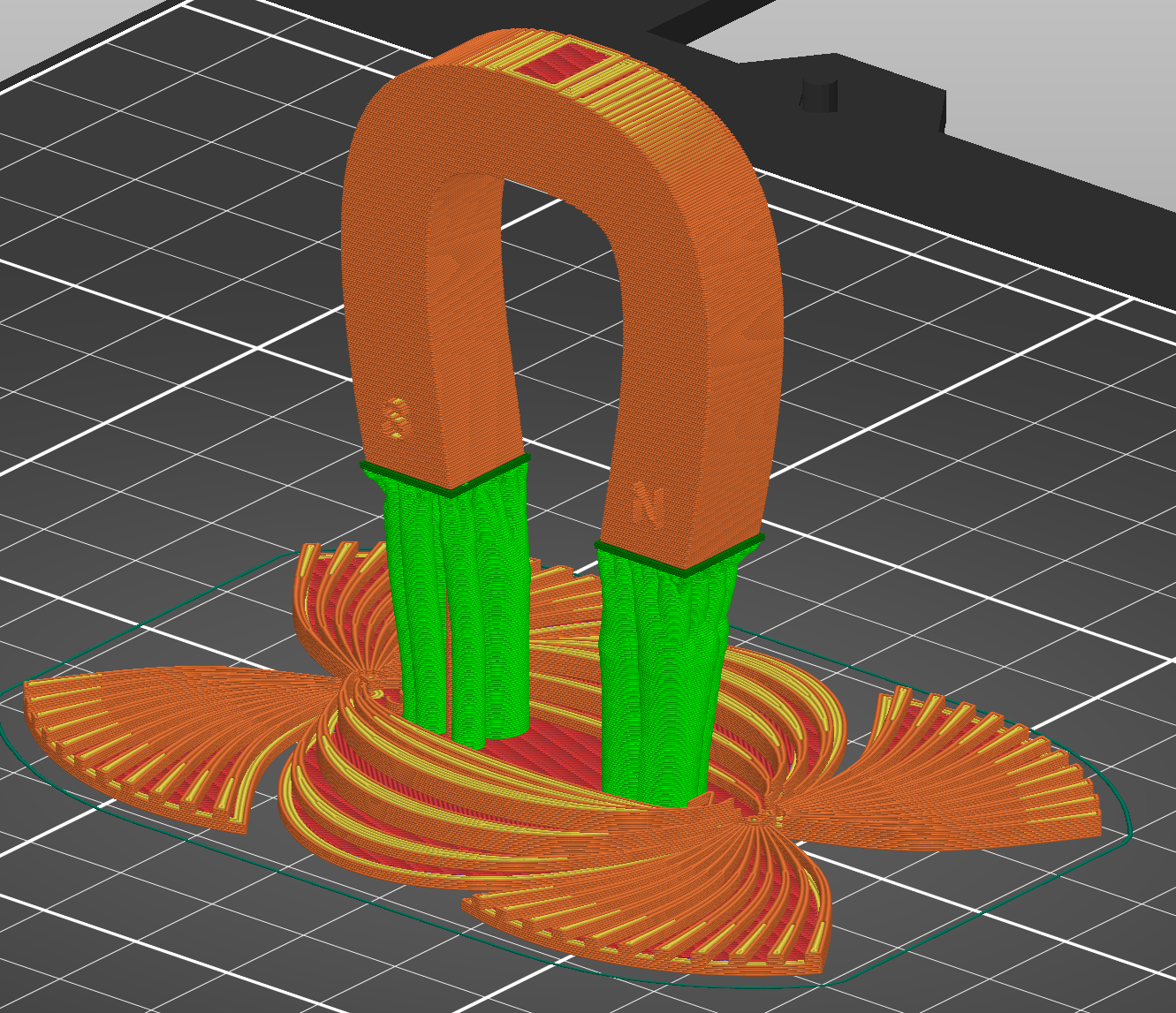 Magnetic field by Andrew Waterhouse | Download free STL model ...