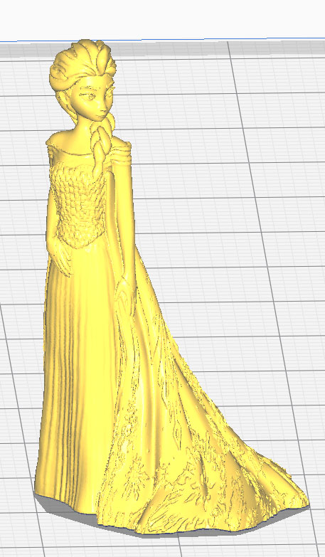 Elsa in 32mm scale no supports by ffejrxx | Download free STL model ...