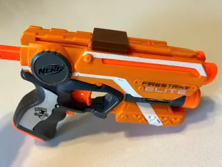 Nerf Rail Mount Gun Rack (strengthened) by Keith Westra | Download free ...