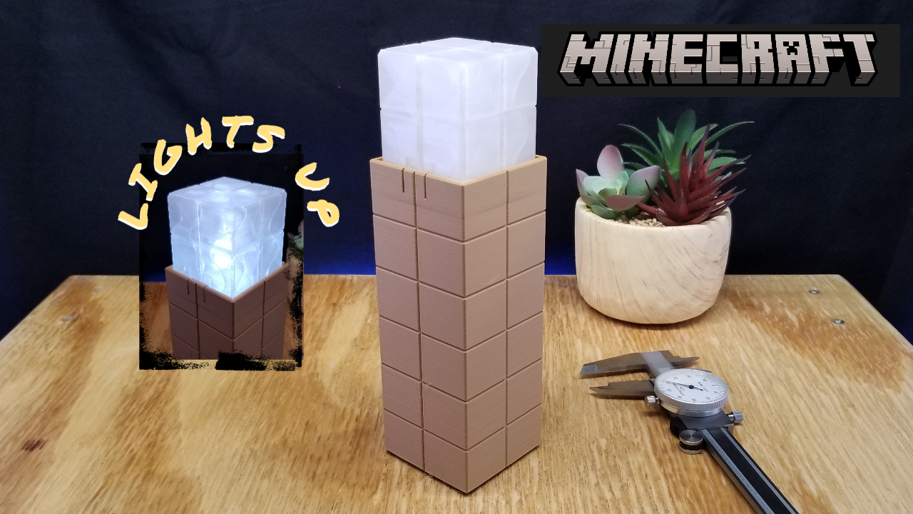 Minecraft Papercraft Redstone Torch