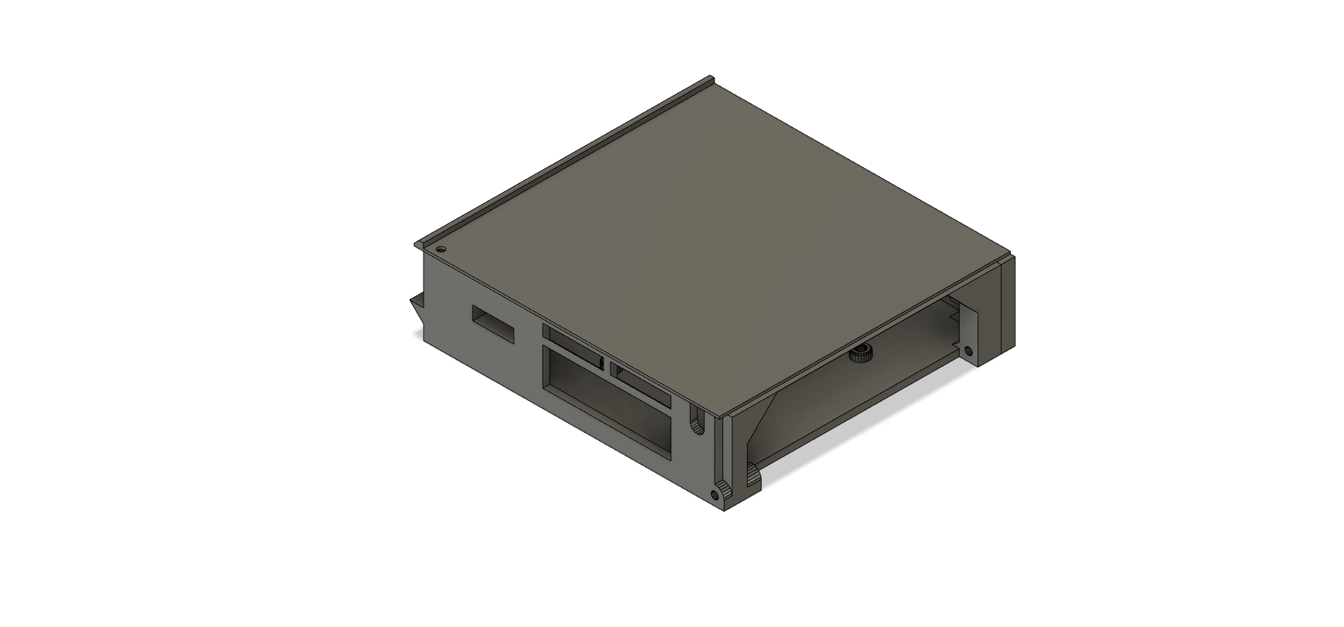 ender 3/pro electronics back enclosure by UBS | Download free STL model ...
