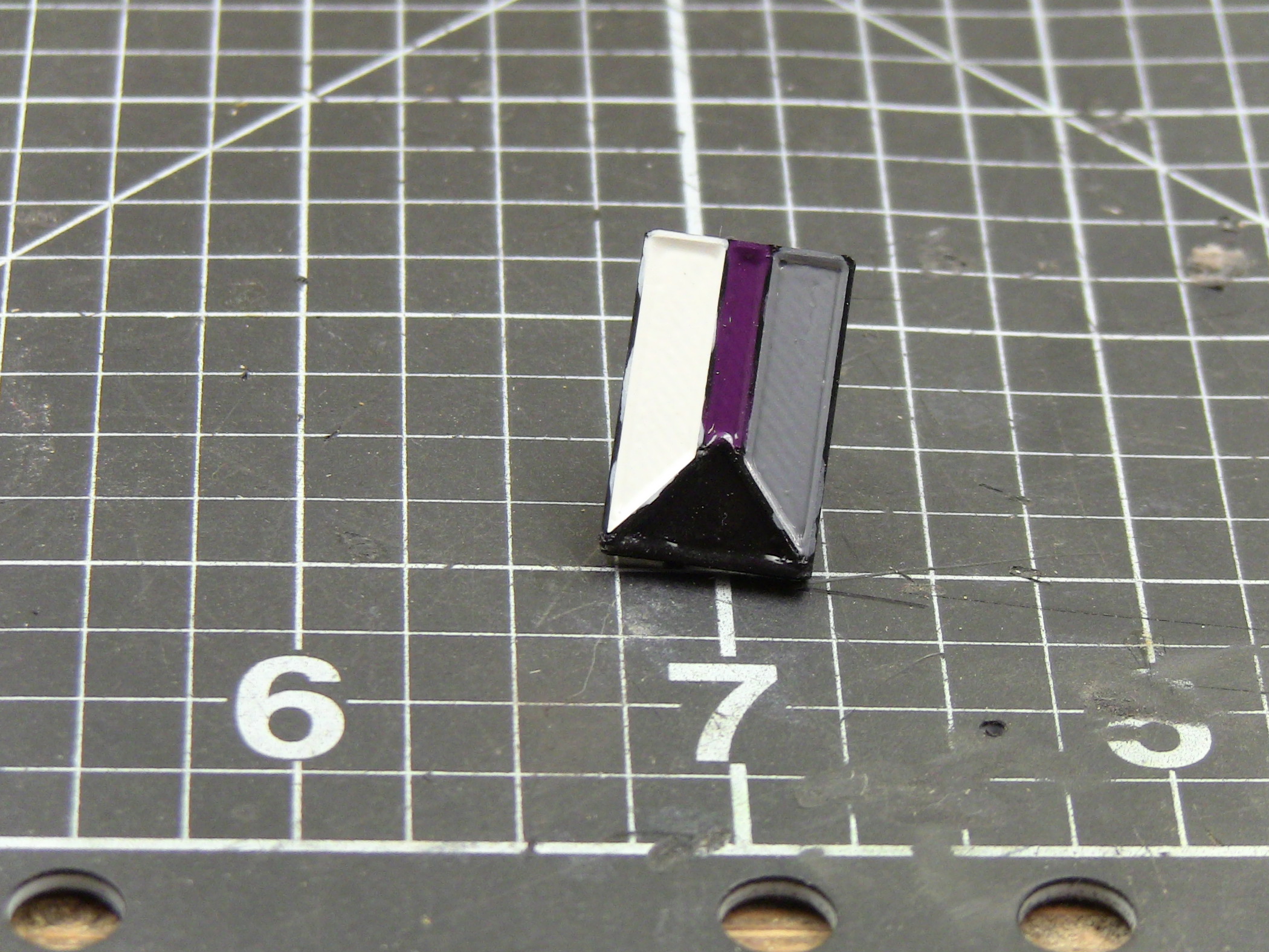 Demi Aro Ace Pride Enamel pin by Nick Tailor | Download free STL model ...