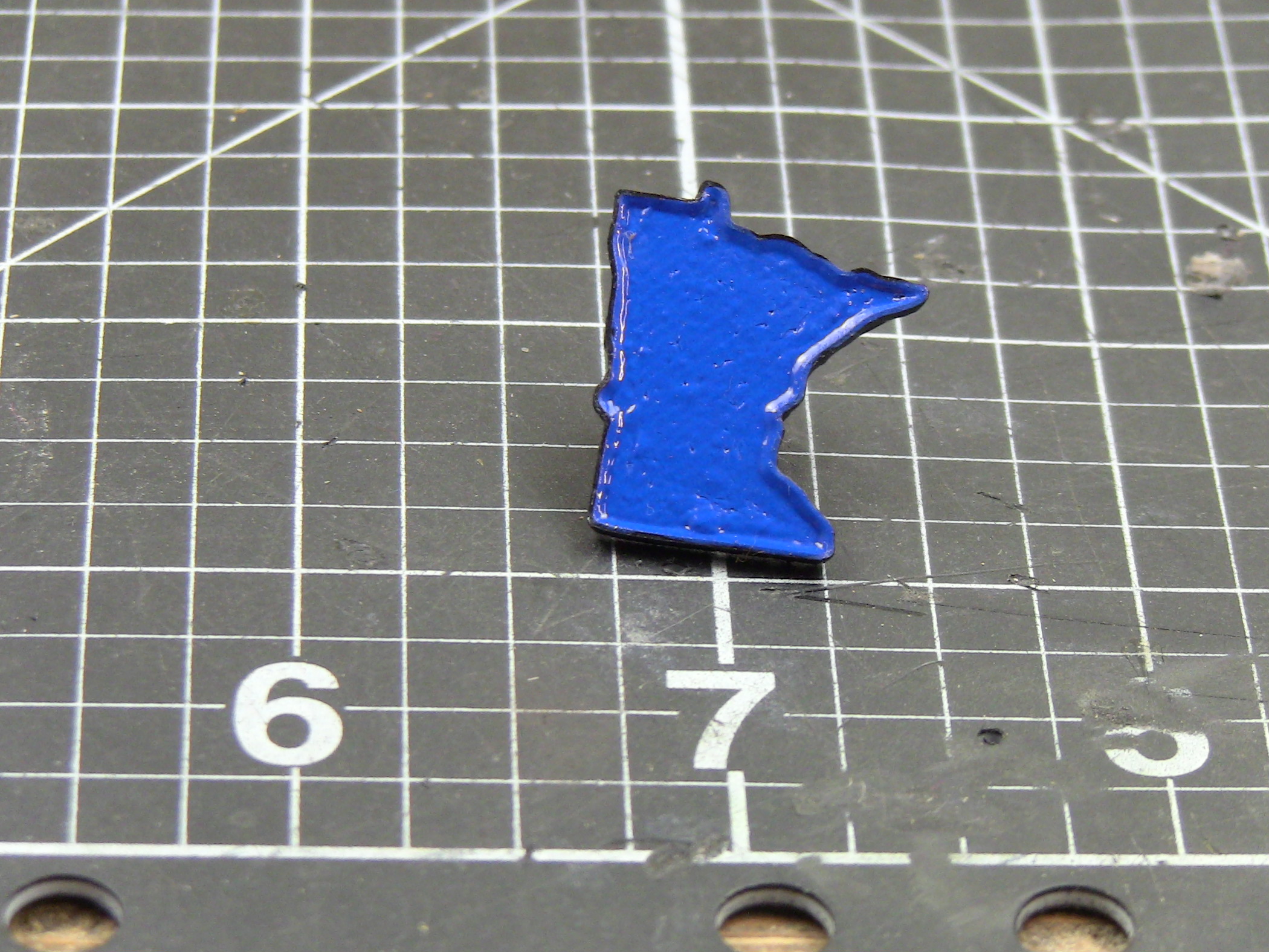 Minnesota Enamel pin by Nick Tailor | Download free STL model ...