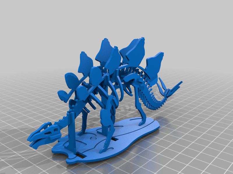 3Dino Puzzle Museum DX Set by STAG_B | Download free STL model ...