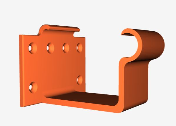 Gutter bracket for 70mm Marley system by Peter Jordan | Download free ...
