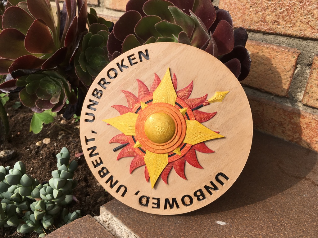 House Martell Sigil by The Maker Chemists | Download free STL model ...