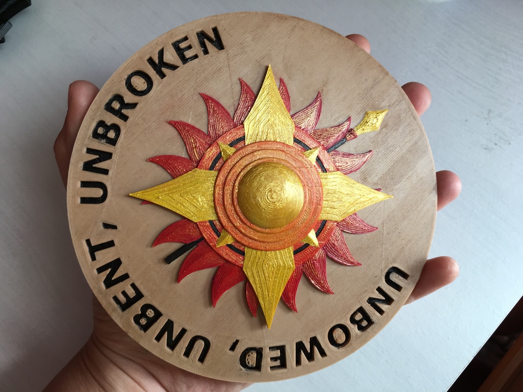 House Martell Sigil by The Maker Chemists | Download free STL model ...