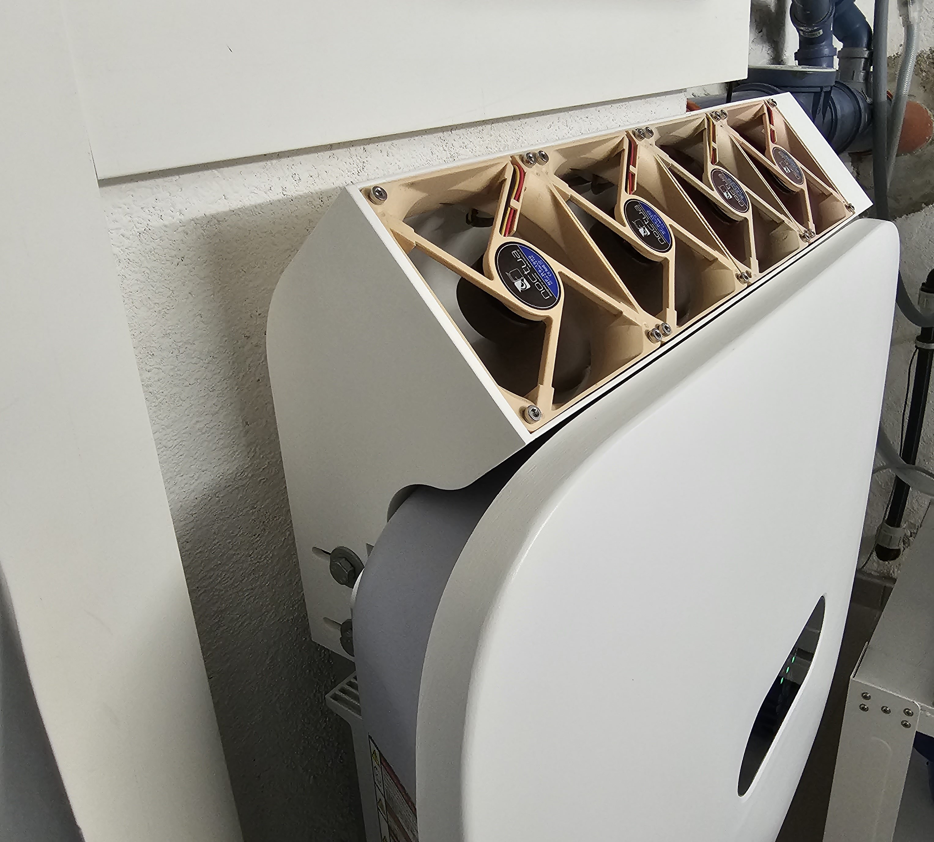 Huawei Inverter SUN2000 Fanduct / 4x 92mm fans by chal | Download free ...