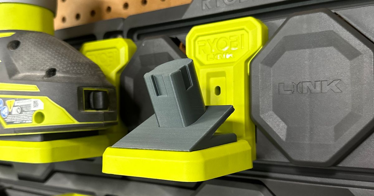 Angled Mount for Ryobi Link STM817 One+ Tool Holder by Daif26554 ...