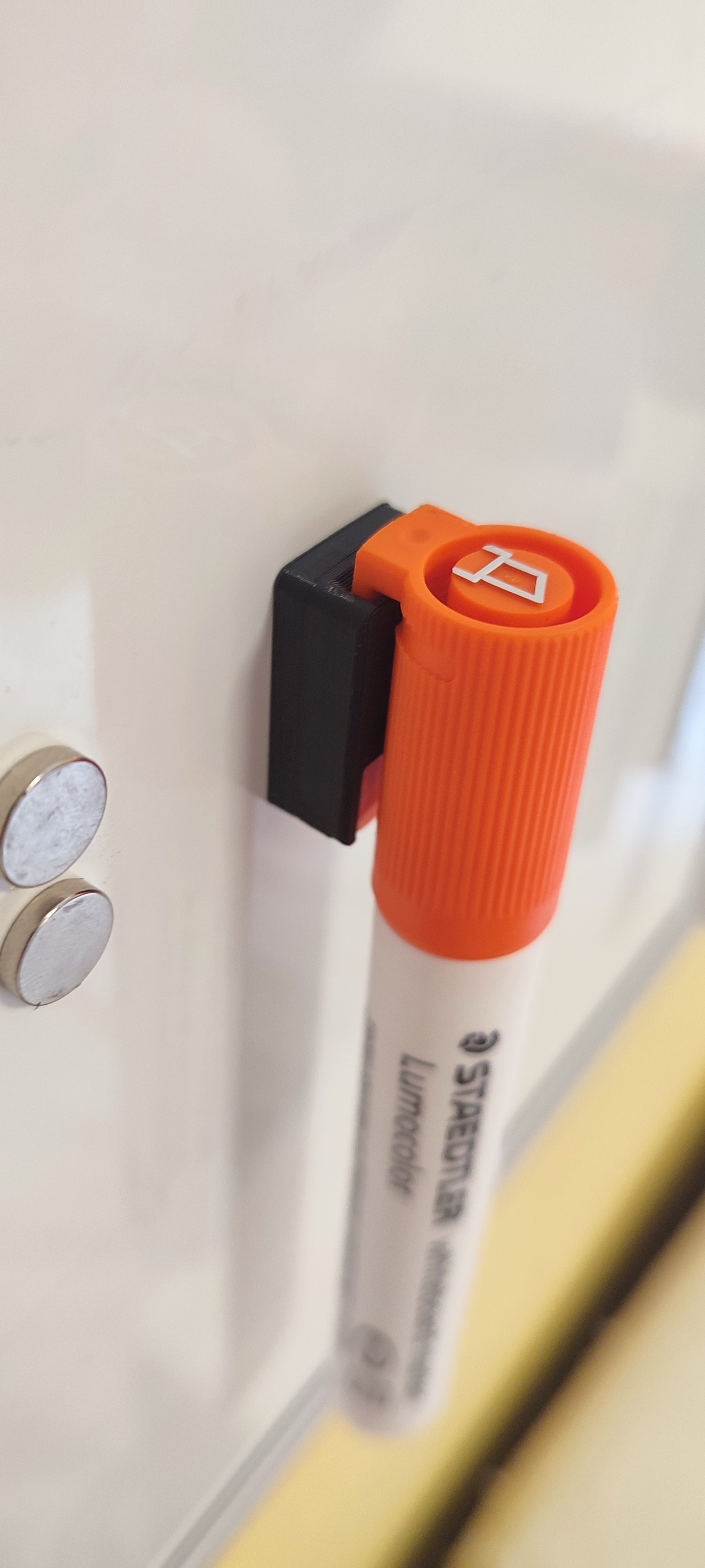 Whiteboard Marker Magnet Holder (STAEDTLER) by Lucas S. | Download free ...