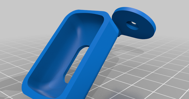 fitbit luxe mount (undermount) by john doe | Download free STL model ...