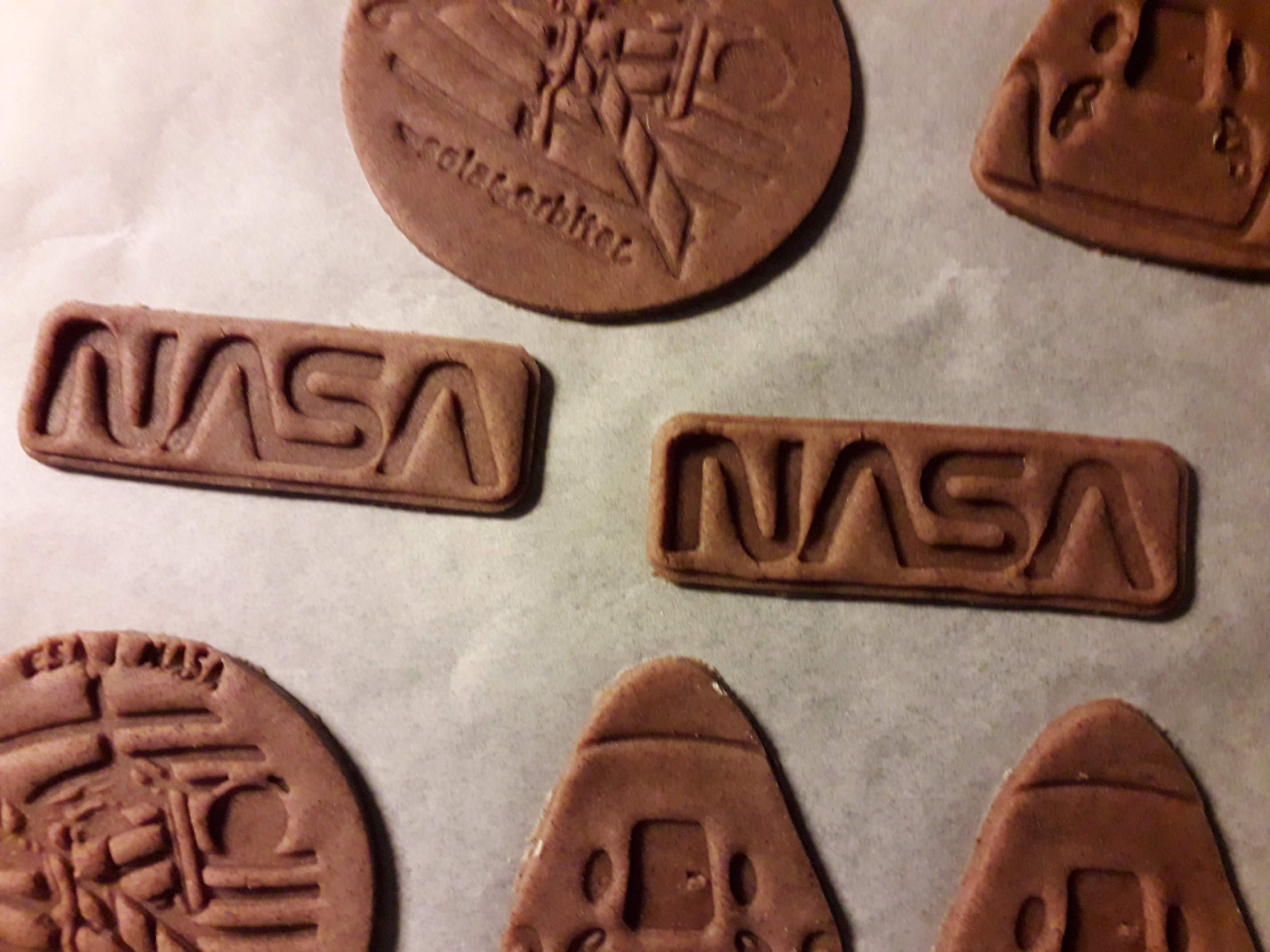 NASA worm logo cookie cutter by Tom | Download free STL model ...
