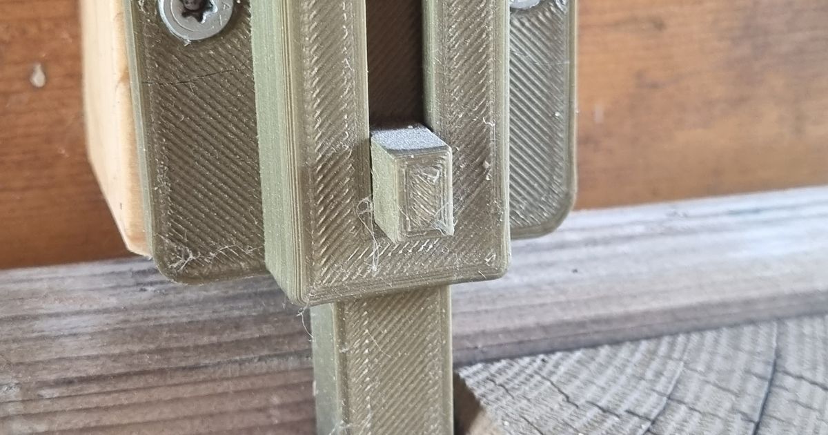 Simple Latch by paan | Download free STL model | Printables.com