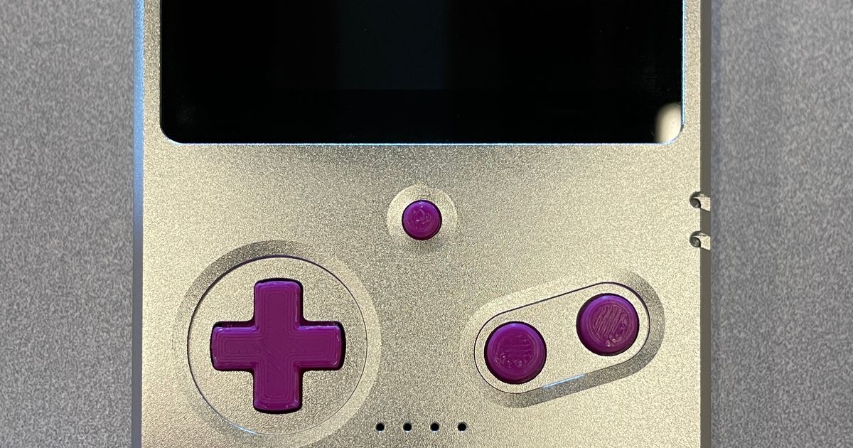 BoxyPixel Game Boy Advance SP Unhinged Buttons by budsully16 | Download ...