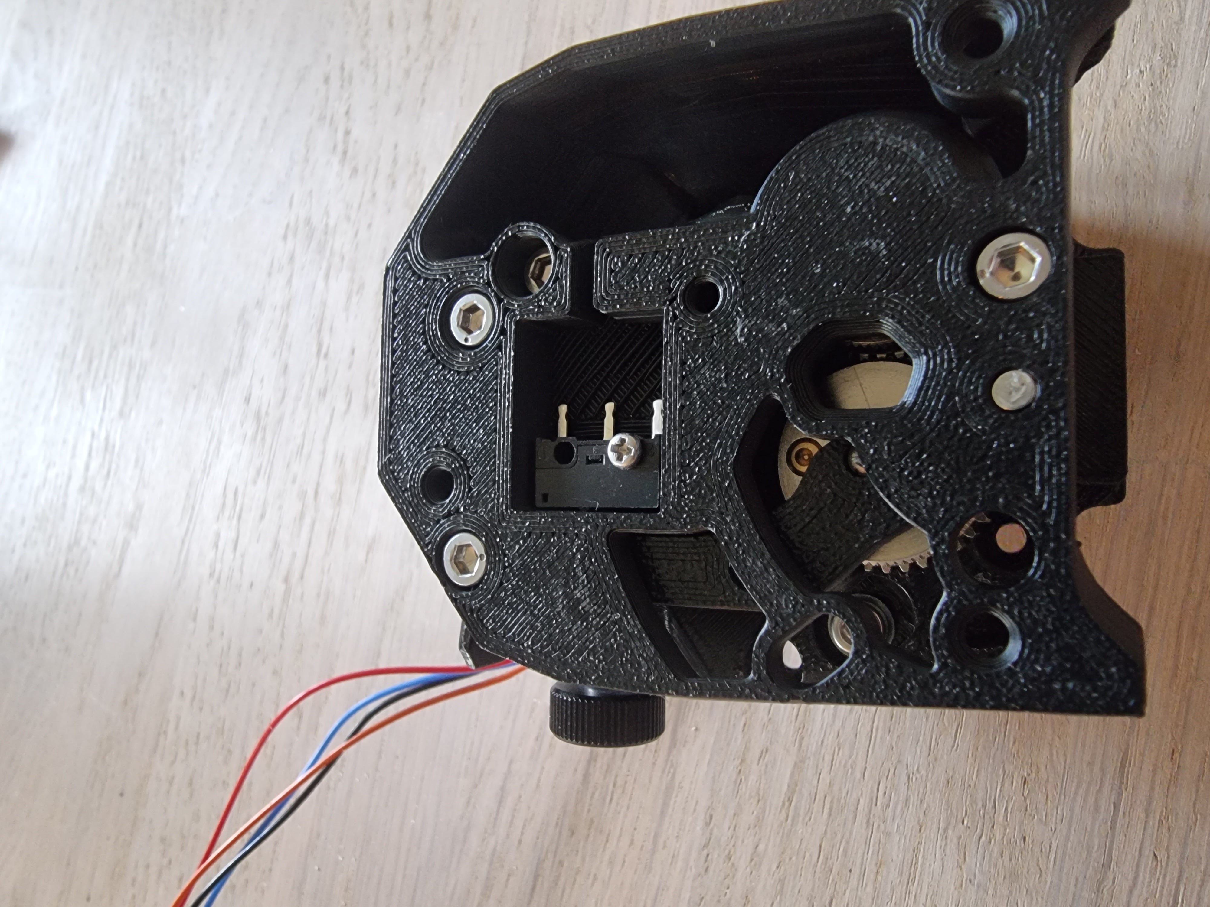 Large Gear Clockwork2 ERCF Filament Sensor + ECAS Bowden Fitting by ...