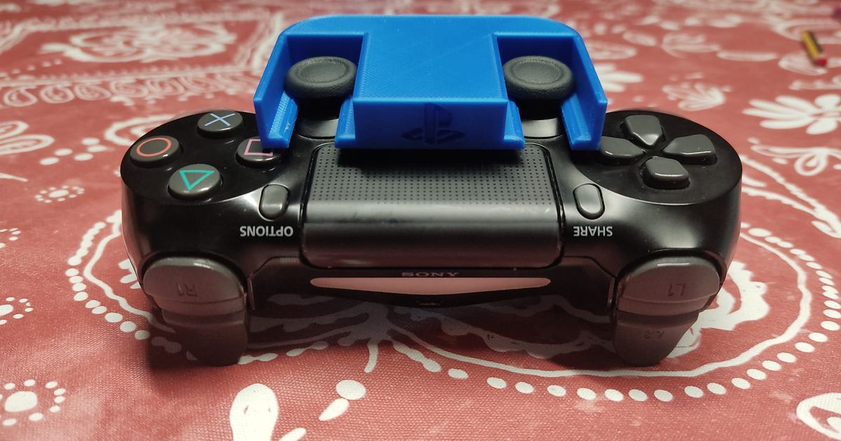 PS4 Controller under table mount by Ghezzz96 | Download free STL model ...
