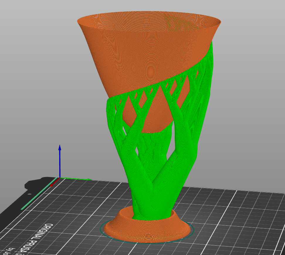 Branched Goblet by Wusaweki | Download free STL model | Printables.com