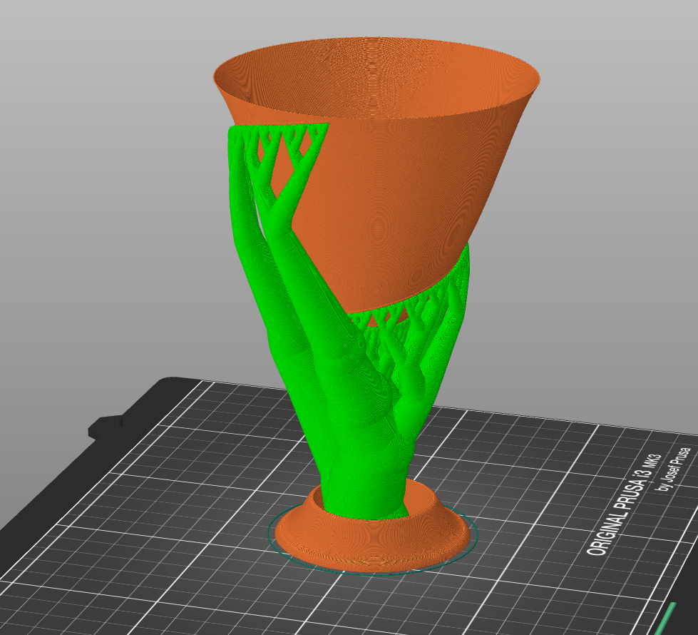 Branched Goblet by Wusaweki | Download free STL model | Printables.com