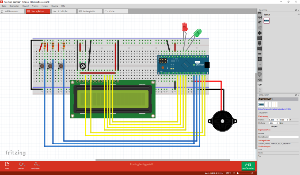 LCD-Scoreboard for Tipp-Kick, Kicker or similar games by froetz ...